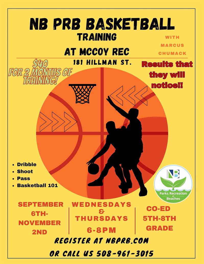 New Bedford Parks, Recreation & Beaches: NB PRB, AMRC Fall Basketball ...