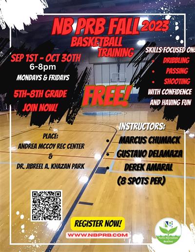 New Bedford Parks, Recreation & Beaches: NB PRB, AMRC Fall Basketball ...